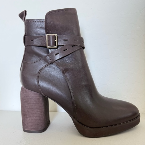 Lucky Brand | Shoes | New Lucky Brand Natesa Highheel Brown Leather ...